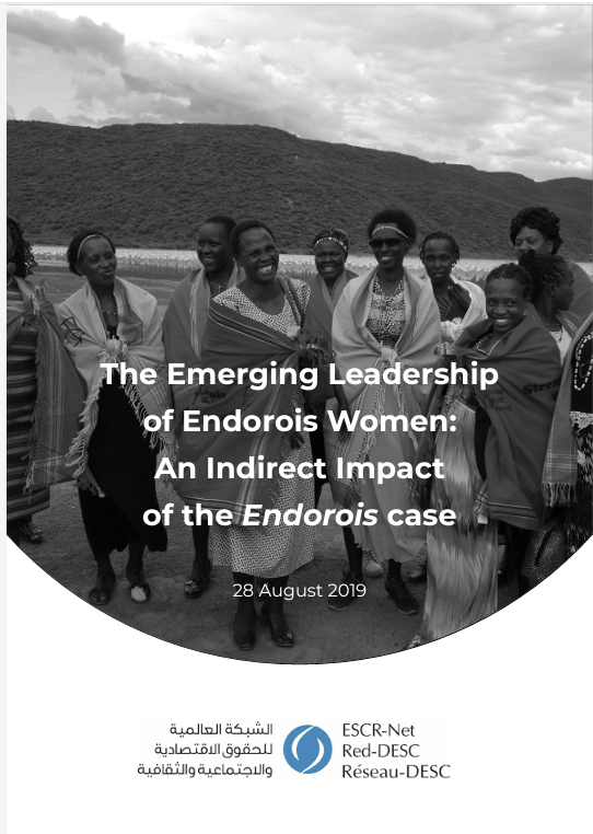 The Emerging Leadership of Endorois Women: An Indirect Impact of the Endorois Case - ESCR-Net